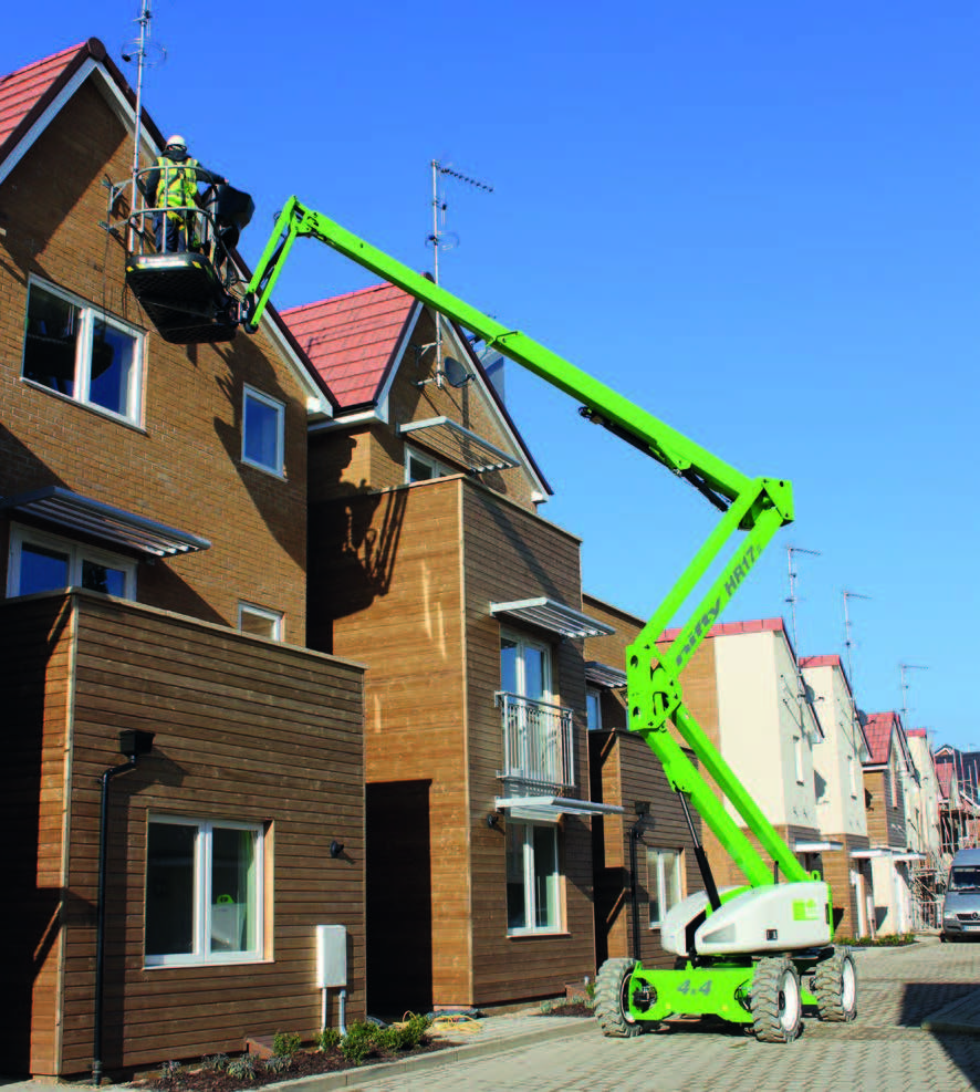 HR17H - Boom Lift 15m/49ft platform height- Articulated - Bi Energy ...